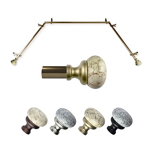Click here for Rod Desyne Merlyn Bay Window Rod  One Size  Yellow prices