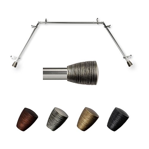 Click here for Rod Desyne Tarzan Bay Window Rod  One Size  Silver prices