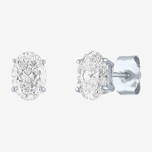 Click here for ( E-F/Si1-Si2 ) 1 CT. T.W. Lab-Grown Diamond 10K G... prices