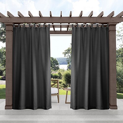 Click here for Town And Country Cabana Solid Grommet Top Light-Fi... prices