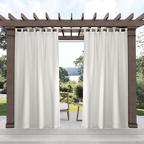 Click here for Town And Country Cabana Solid Grommet Top Light-Fi... prices