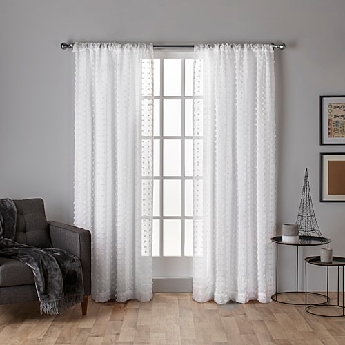 Click here for Exclusive Home Curtains Spirit Rod Pocket Sheer Se... prices