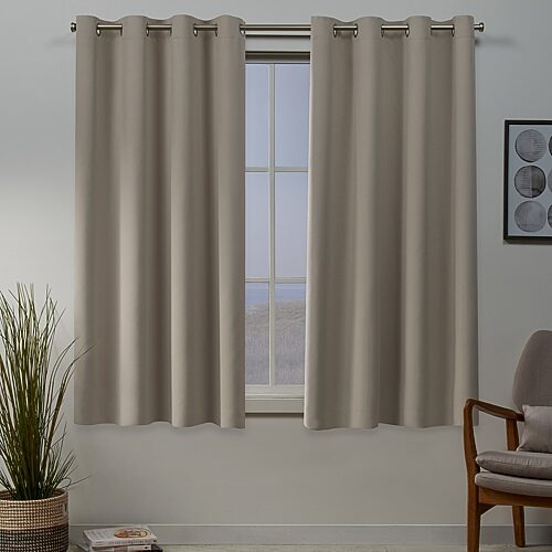 Click here for Exclusive Home Curtains Sateen Grommet Top Room Da... prices