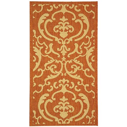 Click here for Courtyard Allover Scrolls Indoor/Outdoor Rectangul... prices