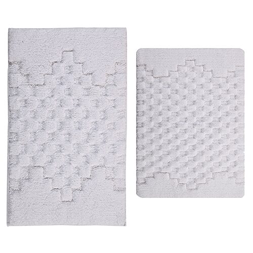 Click here for Castle Hill London Melange 2-pc. Bath Rug Set  One... prices