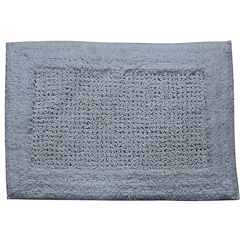 Click here for Naples Bath Rug Collection  One Size  Silver prices