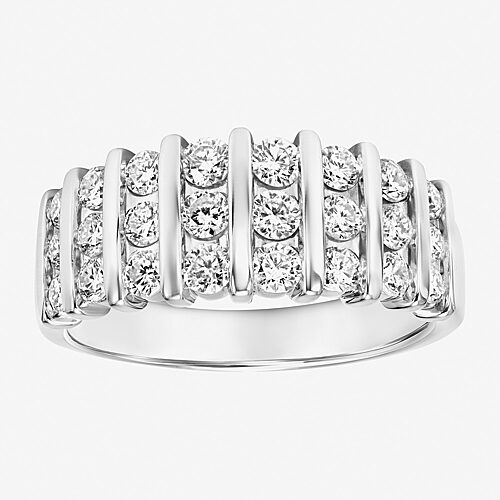Click here for Womens 8.5MM 1 CT. Lab Created White Moissanite St... prices