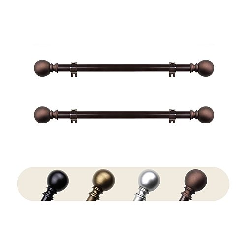 Click here for Rod Desyne (Set Of 2) Luna 5/8 IN Adjustable Side... prices