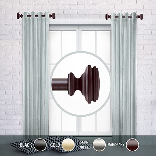 Click here for Rod Desyne (Set Of 2) Bedpost 1 IN Adjustable Side... prices