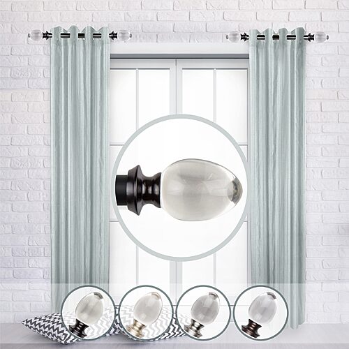 Click here for Rod Desyne (Set Of 2) Eileen 1 IN Adjustable Side... prices