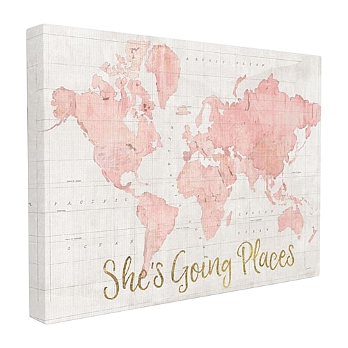 Click here for Shes Going Places Canvas Art  One Size  Beige prices