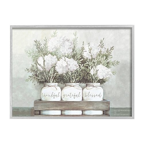 Click here for 24X30 Pristine Hydrangea Print  One Size  Gray prices