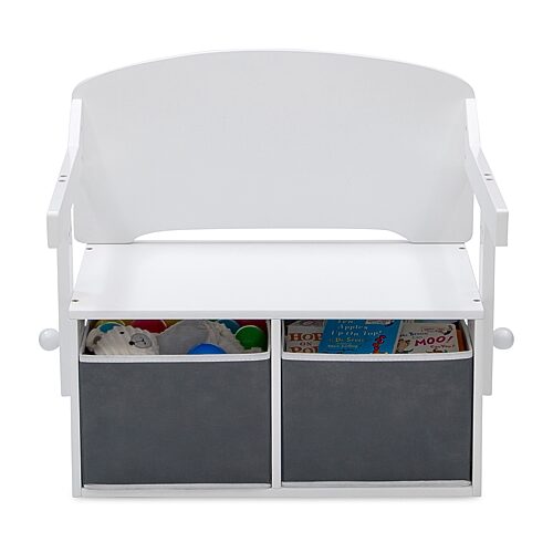 Click here for MySize Activity Kids Storage Bench  One Size  Whit... prices