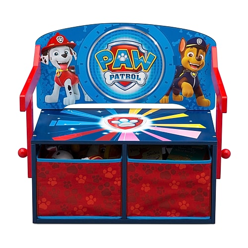 Click here for PAW Patrol Kids Wooden Storage Bench  One Size  Bl... prices