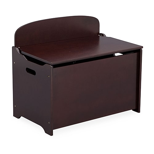 Click here for Kids Wooden Toy Box Pink  One Size  Brown prices