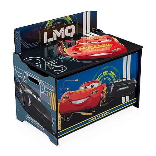 Click here for Disney Cars Deluxe Toy Box  One Size  Blue prices