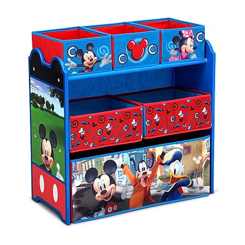 Click here for Delta Children Disney Mickey Mouse Six Bin Toy Sto... prices