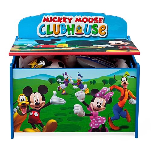 Click here for Disney Mickey Mouse Deluxe Toy Box  One Size  Blue prices