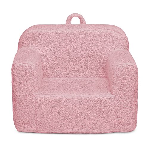 Click here for Sherpa Kids Foam Chair  One Size  Pink prices