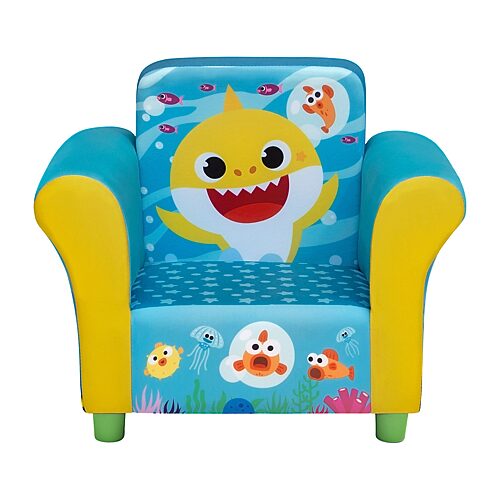 Click here for Baby Shark Upholstered Kids Chair  One Size  Blue prices