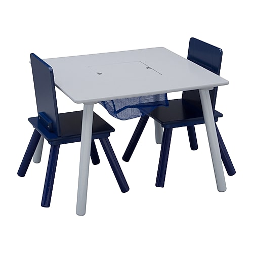 Click here for 3pc Kids Table and Chair Set  One Size  Gray prices
