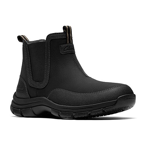 Click here for Clarks Mens Walpath Easy Flat Heel Chelsea Boots... prices