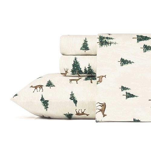 Click here for Eddie Bauer Deer Hollow Flannel Sheet Set prices