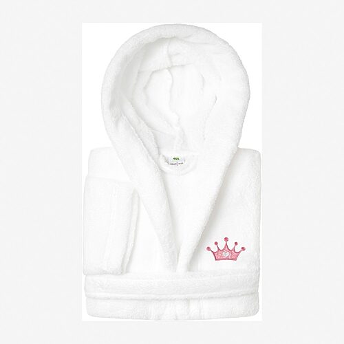 Click here for Linum Home Kids Crown Super Plush Double Brushed H... prices