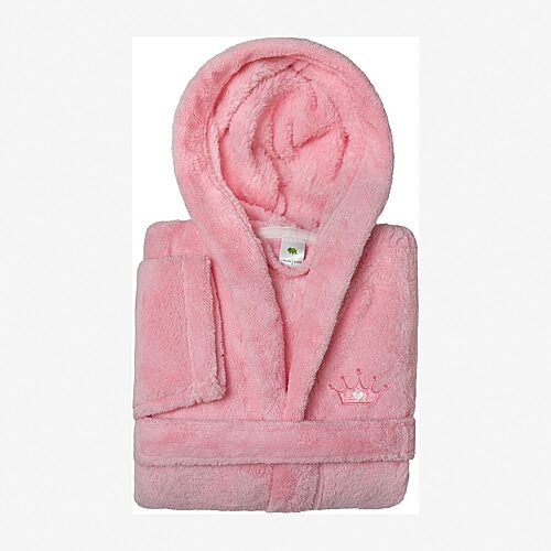 Click here for Linum Home Kids Crown Super Plush Double Brushed H... prices