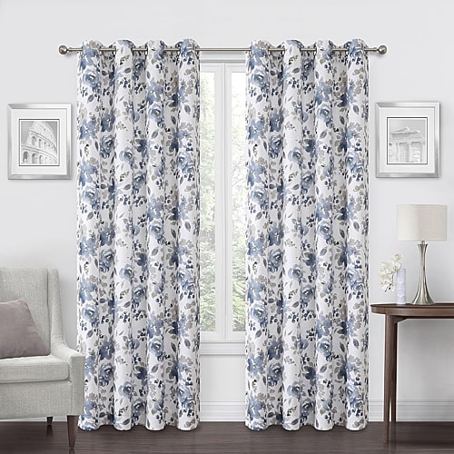 Click here for Regal Home Ayden Floral Grommet Top Energy Saving... prices