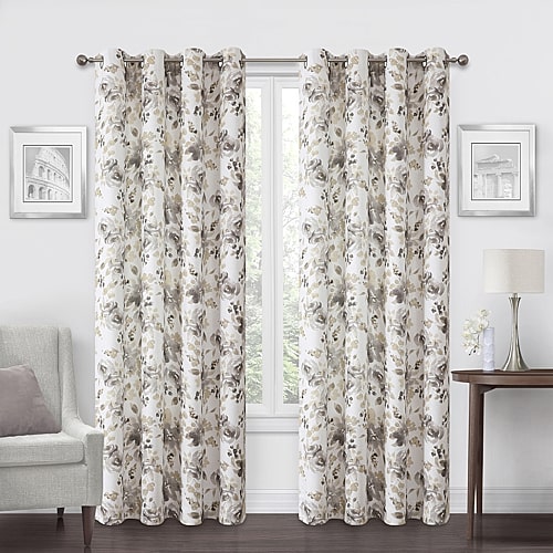 Click here for Regal Home Ayden Floral Grommet Top Energy Saving... prices