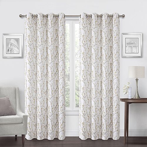 Click here for Regal Home Ayden Blossom Grommet Top Energy Saving... prices