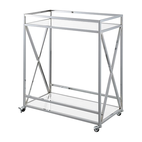 Click here for Convenience Concepts Oxford Glass-Top Kitchen Cart... prices