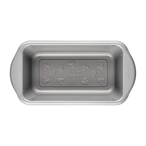 Farberware Bake with Mickey Mouse 9 x 5 Inch Loaf Pan - Black