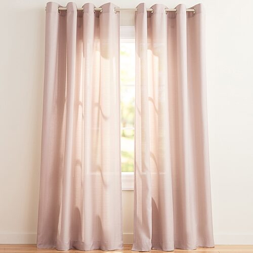 Click here for Exclusive Home Loha Linen Grommet Top Window Curta... prices