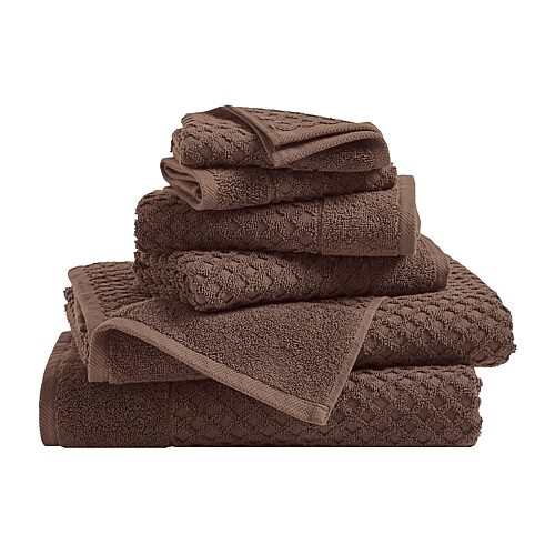 Click here for Linery Cotton Textured 6-pc. Quick Dry Bath Towel... prices