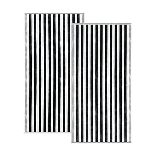 Click here for Linery Cotton Stripe Border 2-pc. Quick Dry Beach... prices