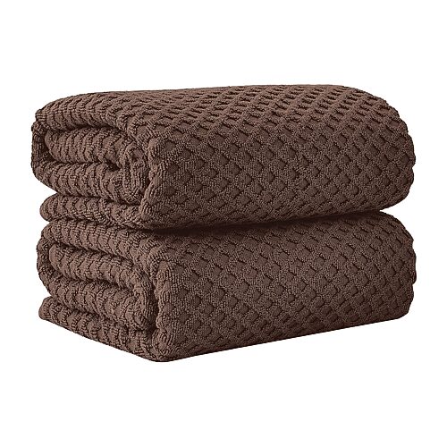 Click here for Linery Cotton Waffle Oversized 2-pc. Bath Sheet  O... prices