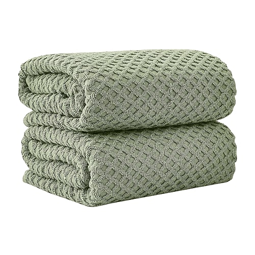 Click here for Linery Cotton Waffle Oversized 2-pc. Bath Sheet  O... prices