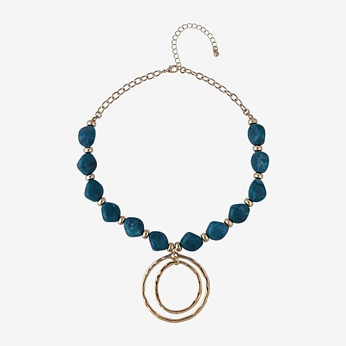 Click here for Mixit Womens 16 Inch Beaded Necklace  One Size  Ye... prices