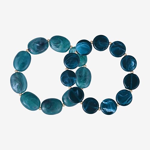 Click here for Mixit Womens Oval Beaded Bracelet  One Size  Yello... prices