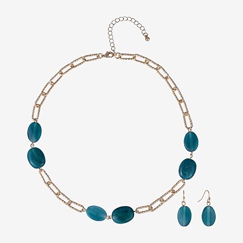 Click here for Mixit Womens 2-pc. Necklace Set  One Size  Yellow prices