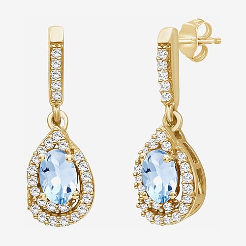 Click here for (I-J / I2-I3) Womens 1/6 CT. T.W. Genuine Blue Top... prices