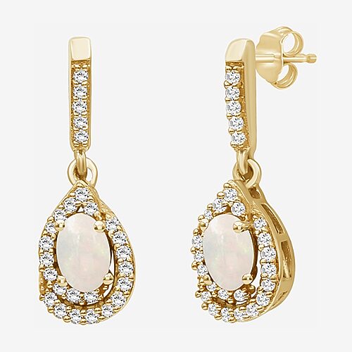 Click here for (I-J / I2-I3) Womens 1/6 CT. T.W. Genuine White Op... prices