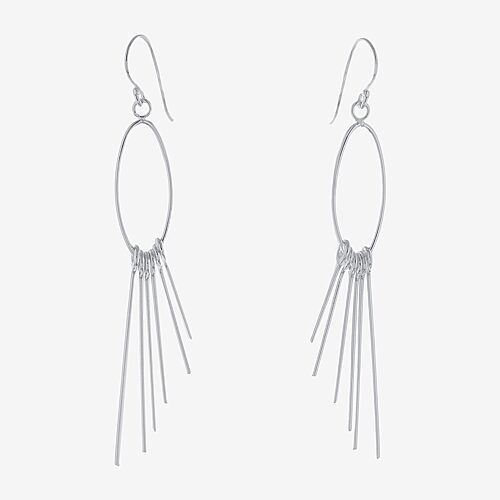 Click here for Silver Reflections Womens Pure Silver Over Brass O... prices