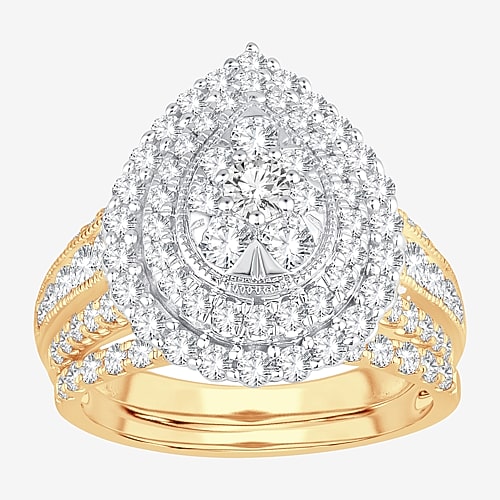 Click here for Womens 2 CT.T.W. Natural Diamond 10K or 14K Gold P... prices