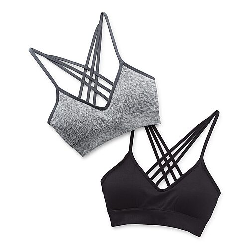 Click here for Arizona Body Seamless Multi Strap 2-pc.Bralette  M... prices