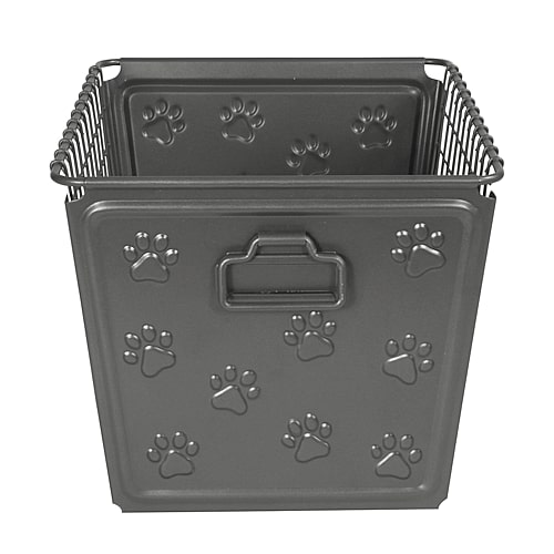 Spectrum Macklin Paws Basket  Medium - Slate