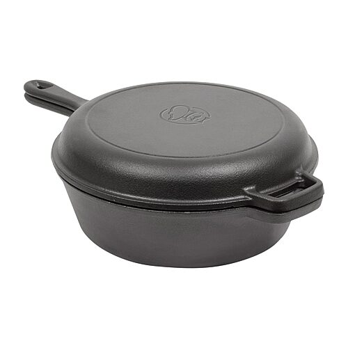 Click here for 3 Quart Dutch Oven with Skillet Lid - Black prices