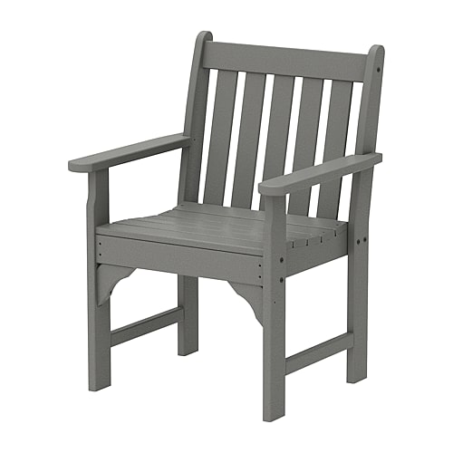 Click here for POLYWOOD Vineyard Garden Arm Chair  One Size  Gray prices